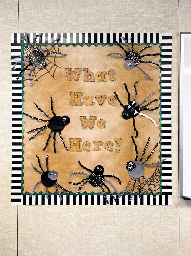 Inspire Creativity in the Classroom with a Festive Halloween Spider ...