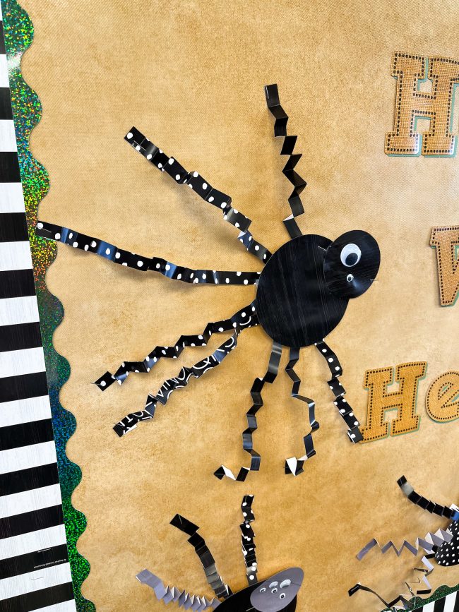 Inspire Creativity in the Classroom with a Festive Halloween Spider ...