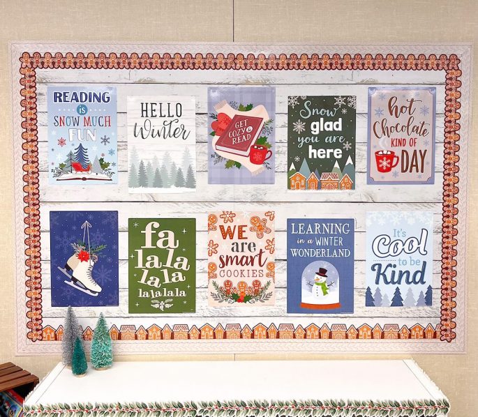 Winter Wonderland: 4 Holiday Bulletin Boards – Teacher Created Tips