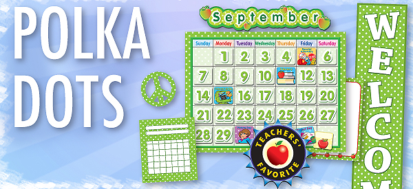 Lime Polka Dots | Teacher Created Resources