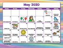 Monthly Calendars « Free | Teacher Created Resources