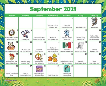 Monthly Calendars « Free | Teacher Created Resources