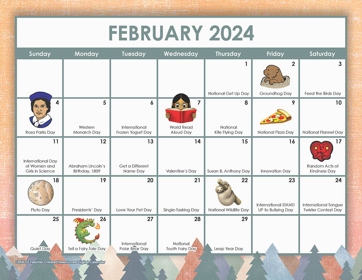 Monthly Calendars « Free | Teacher Created Resources