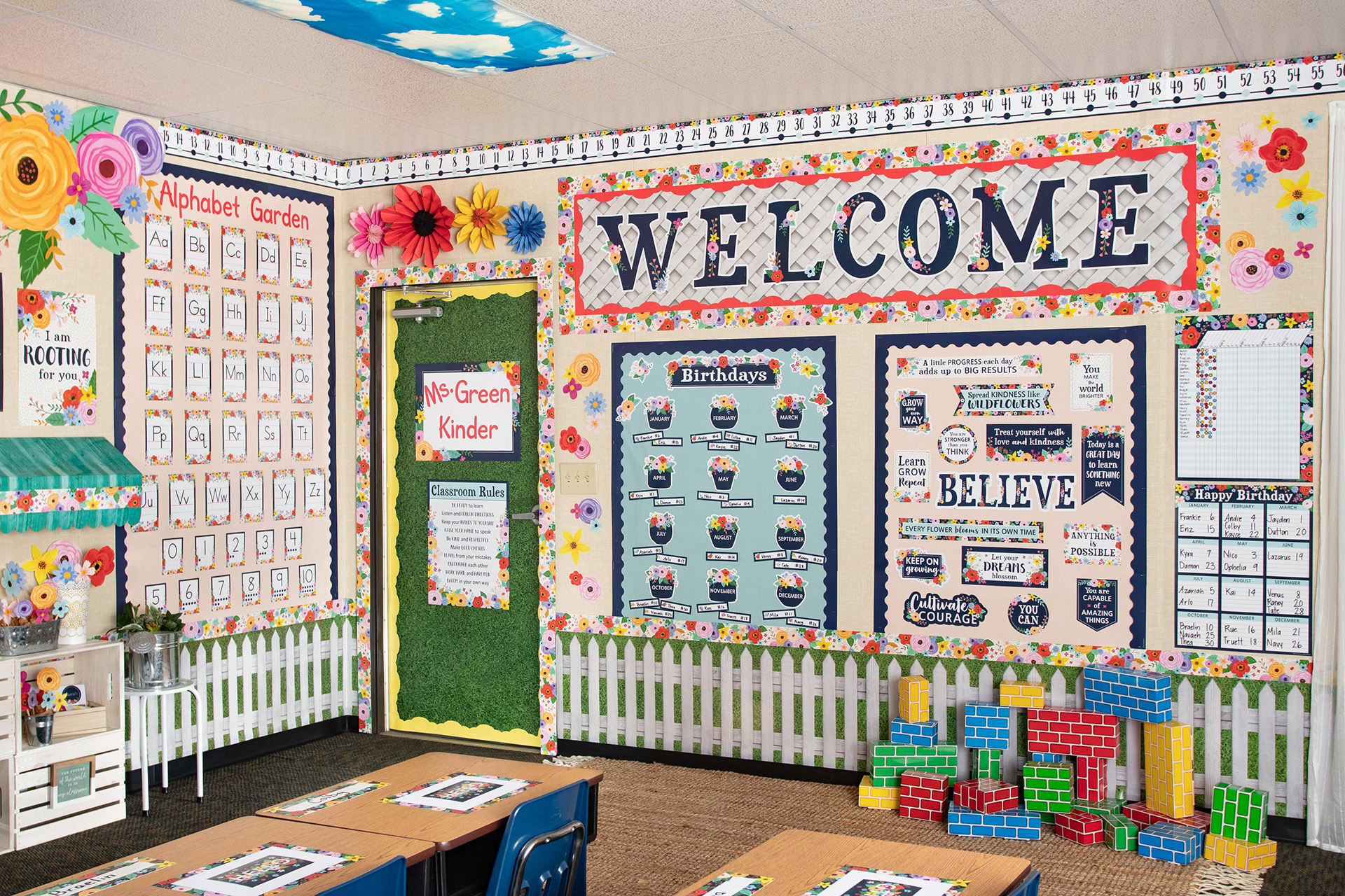 Wildflowers Classroom « Classroom Decorations | Teacher Created Resources