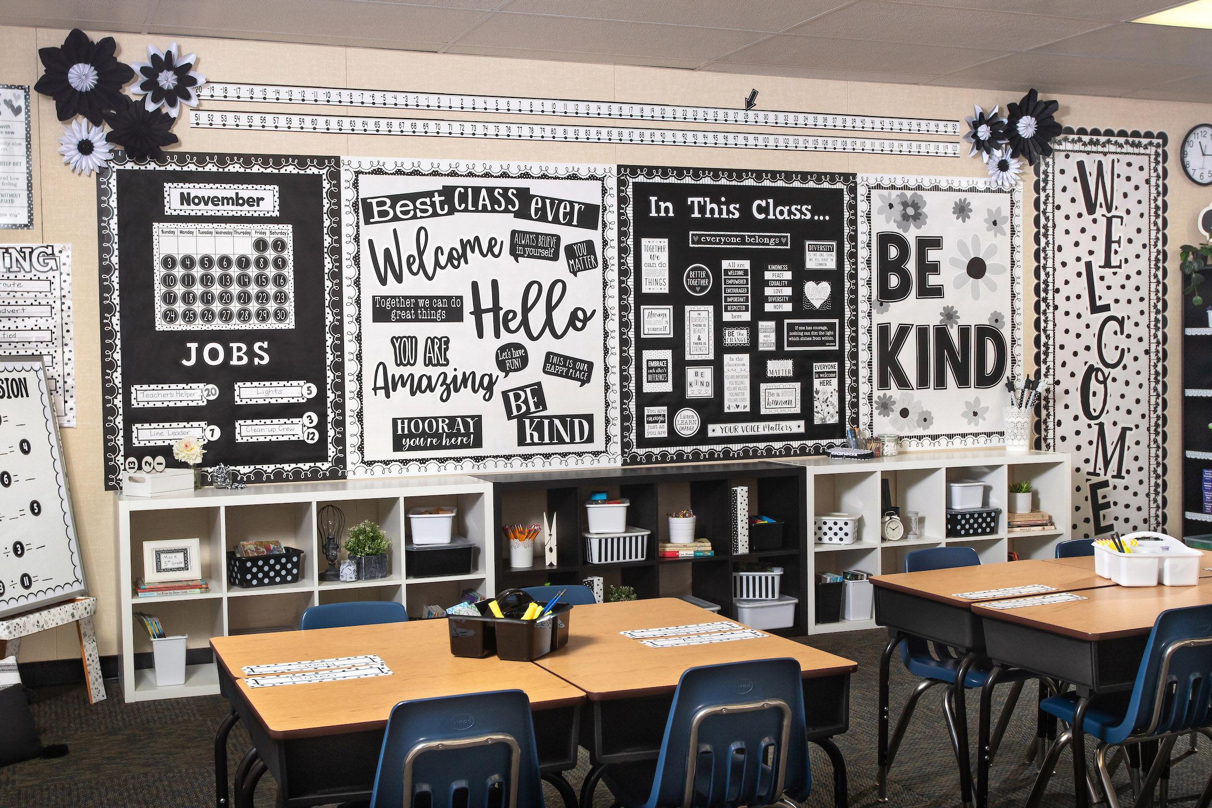 Black and White Classroom « Classroom Decorations | Teacher Created ...