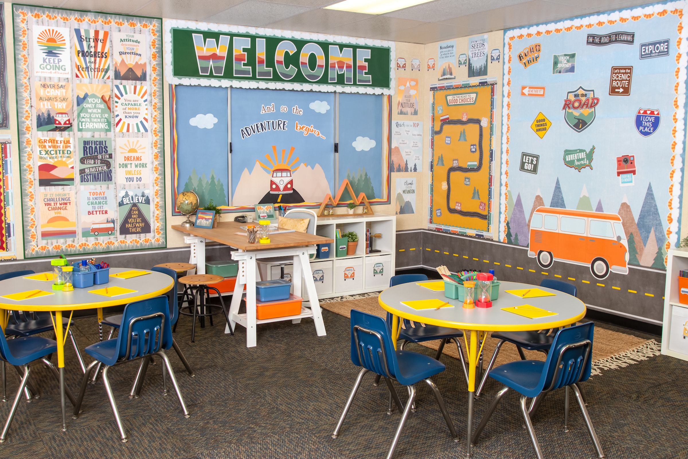 Moving Mountains Road Trip Classroom « Classroom Decorations | Teacher ...